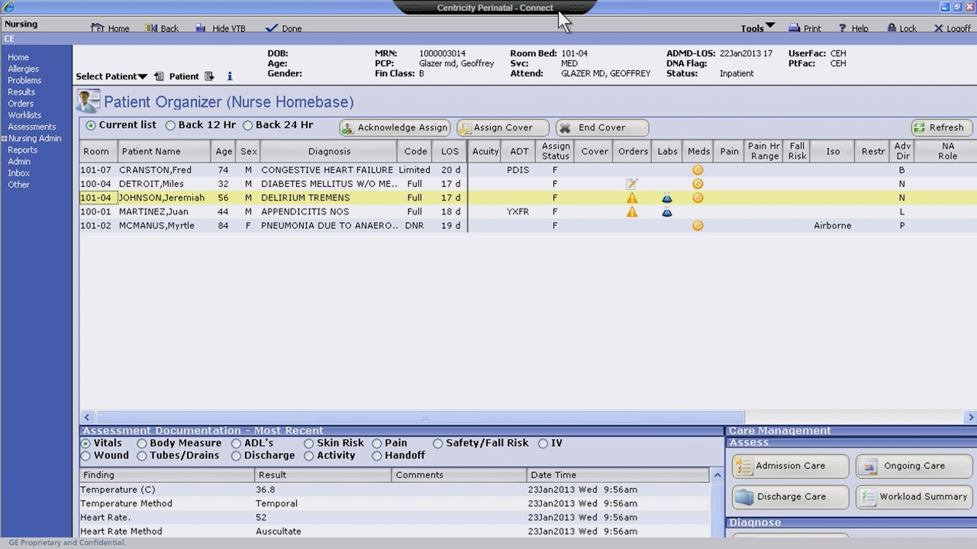 Centricity Perinatal Connect - Auto Demo - Centricity Perinatal ...