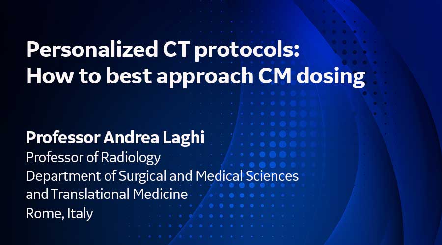 Personalized CT Protocols: How to Best Approach CM Dosing