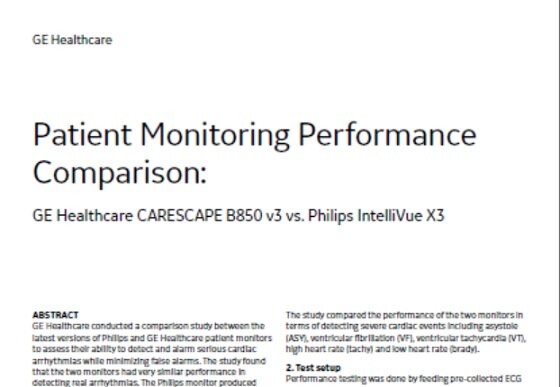 CARESCAPE B450 | Patient Monitoring | GE Healthcare (United States)