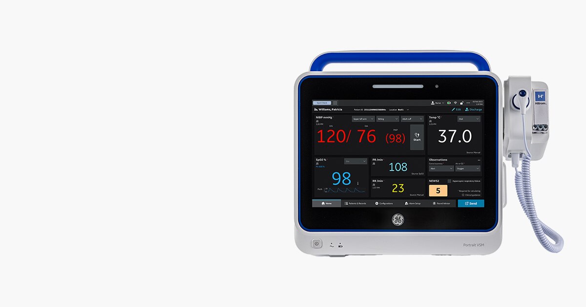 Portrait VSM Vital Signs Monitor | GE HealthCare (United Kingdom)